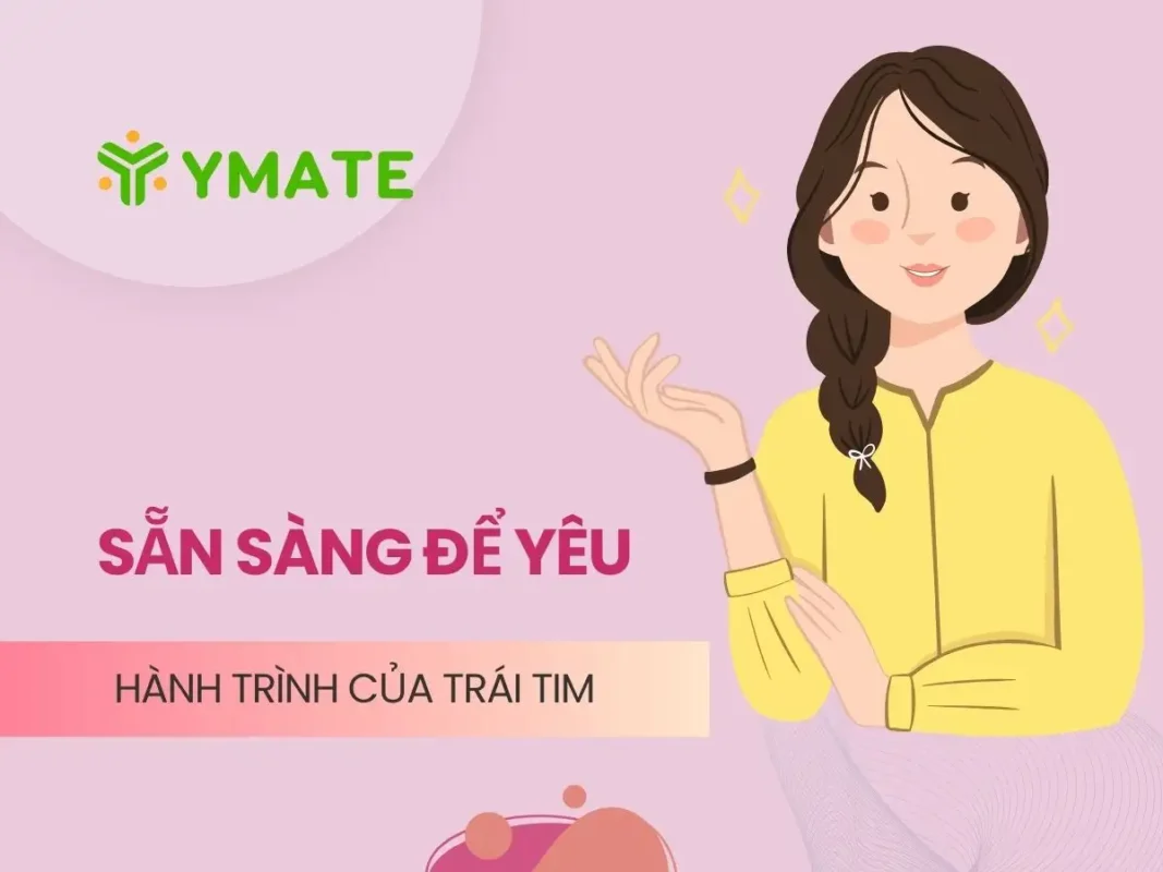 Sẵn Sàng Để Yêu - Hành Trình Của Trái Tim - Nhà sách YMATE